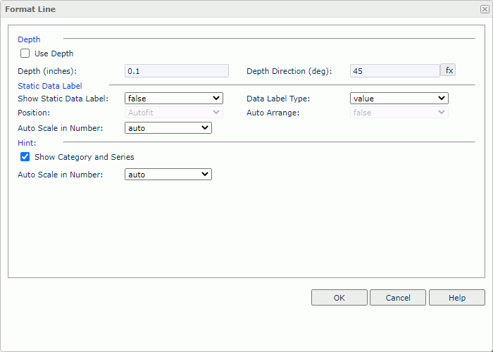 Format Line Dialog Box Properties – Report Format Line Dialog Box Properties – Report
